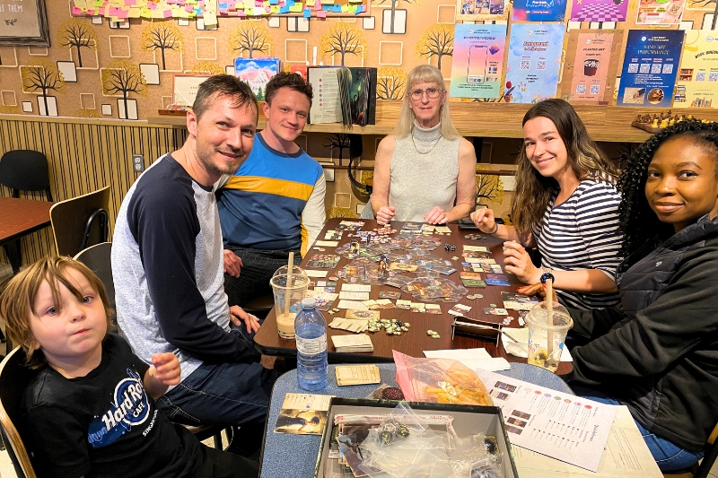 Calgary Board Game and Puzzles - Interactive Cafe. Y NOT TODAY